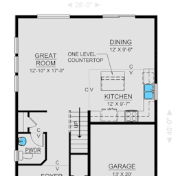HiLine Homes Plan 1675