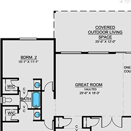 HiLine Homes Plan 2443R